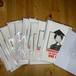 Office | Graduation Greeting Cards One Piece Anime | Poshmark
